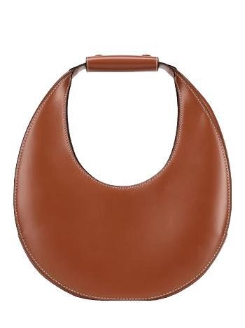 Staud Moon Tote Bag Handbag Bovine Leather - Brown