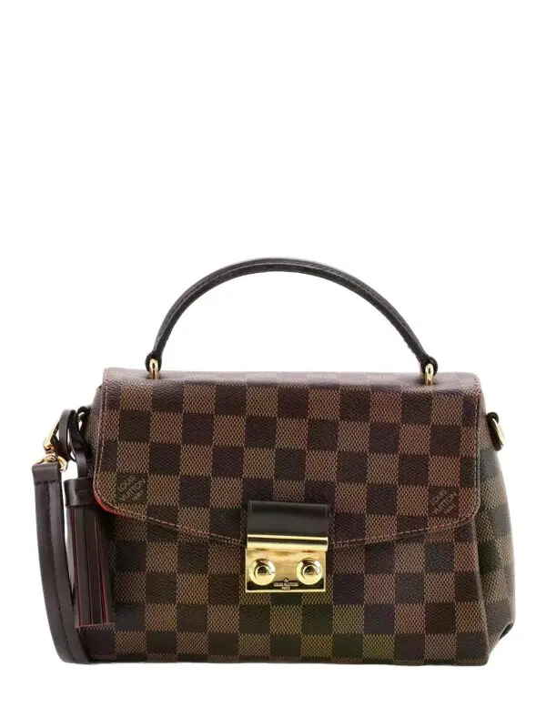 LOUIS VUITTON Croisette Handbag Damier Crossbody Bag - Brown
