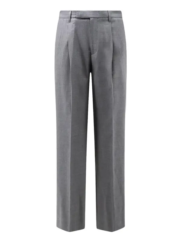 Vince Louie Straight Fit Trousers - Grey