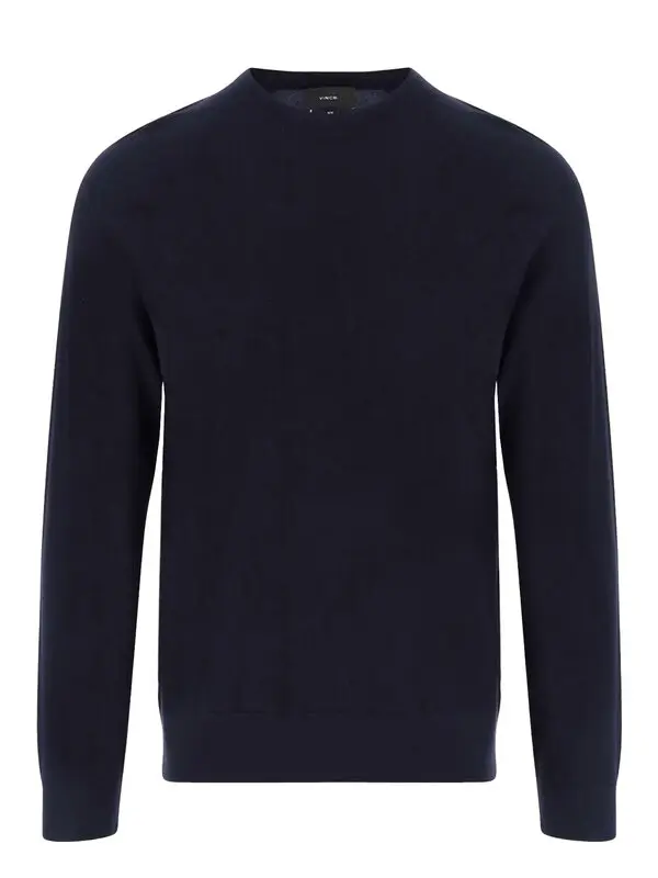 Vince Merino Wool And Cashmere Sweater - Blue