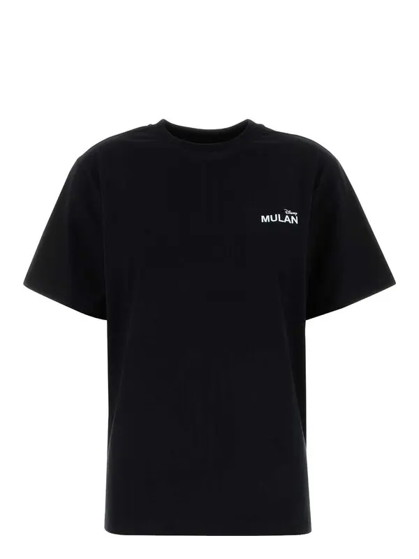 Coperni Cotton X Disney Mulan T-shirt - Black