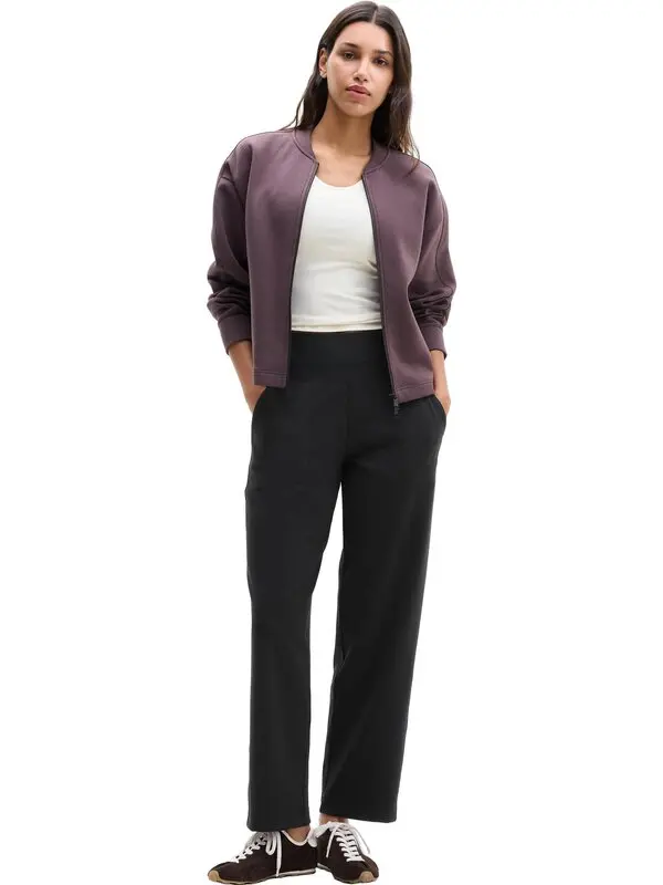 Athleta Venice Straight Leg Pant - Black