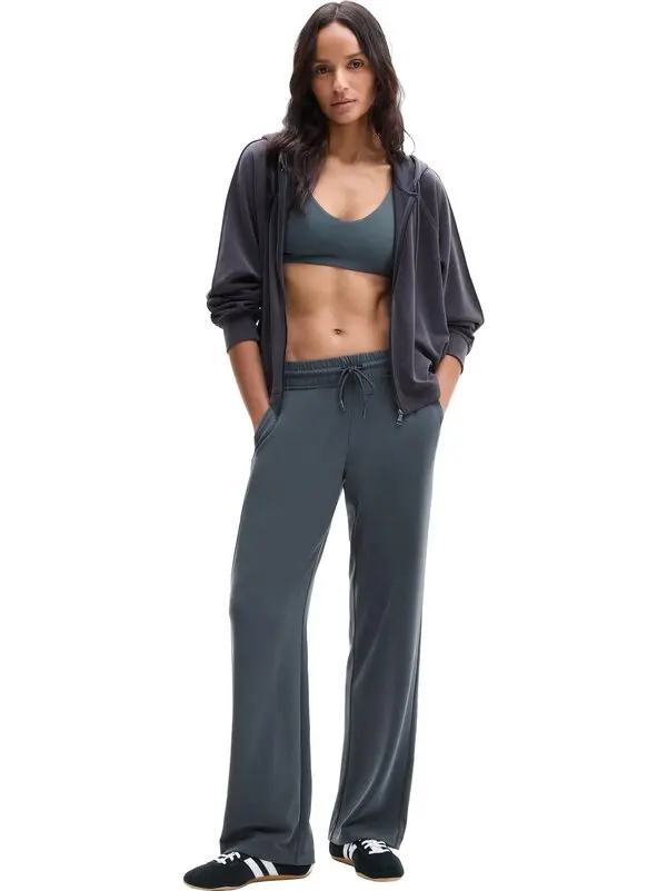 Athleta Seasoft Mid Rise Straight Pant - Nightfall