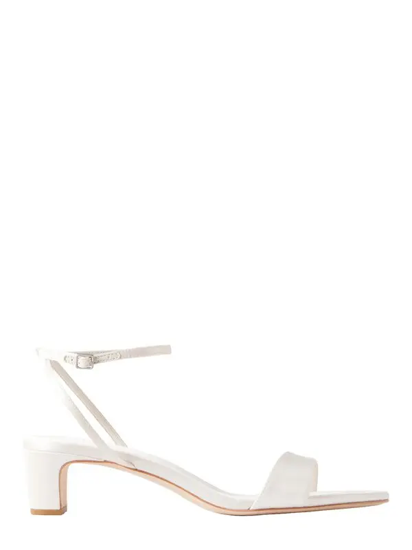 LOEFFLER RANDALL Alice 44 Satin Sandals - Neutrals