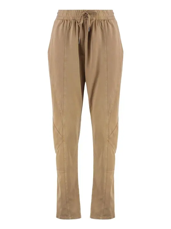 Isabel Marant Étoile Drawstring Waist Casual Pants - Green
