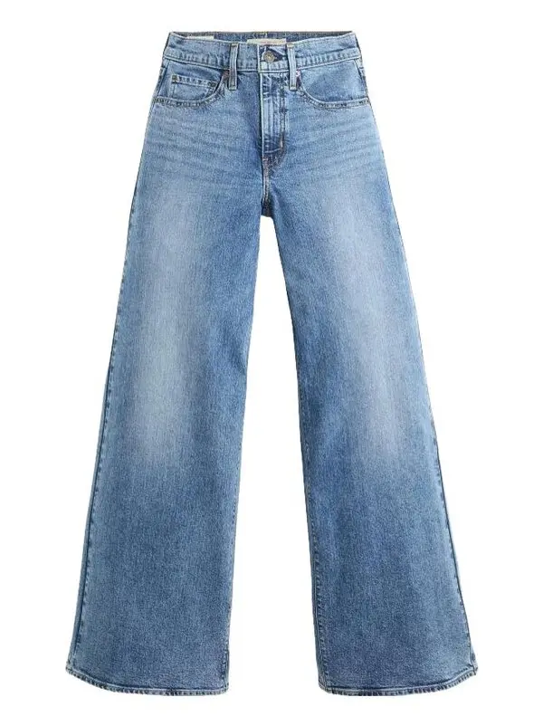 LEVI'S High Rise Wide Leg Jeans - Blue