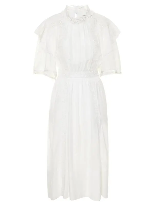 Isabel Marant Étoile Embroidery Cotton Dress - No