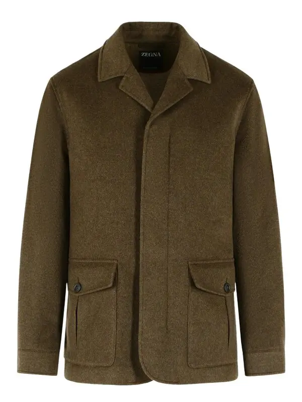 Zegna Elements Oasi Field Jacket - Brown