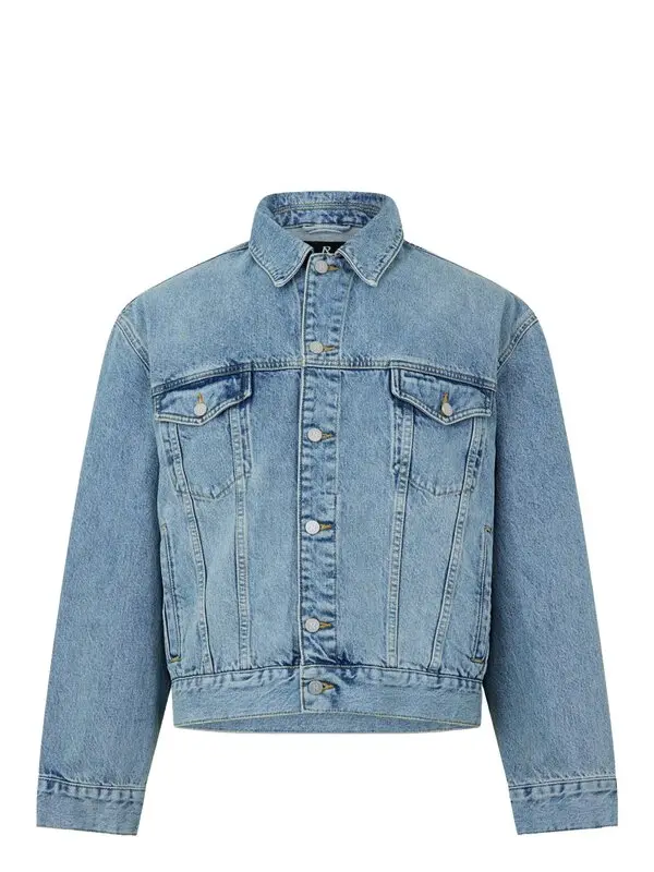 REPRESENT Denim Trucker Jacket - Blue