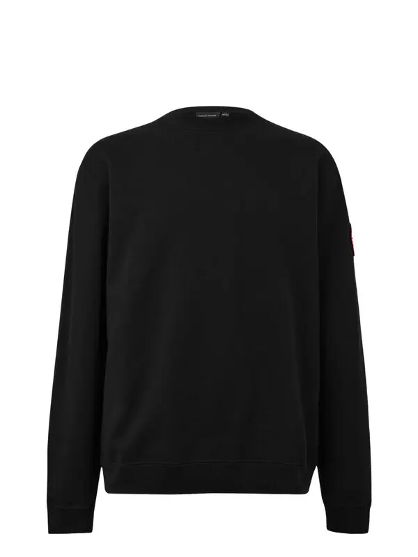 Canada Goose Crew Neck Long-sleeve Sweatshirt - Black