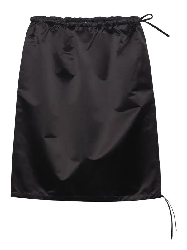 Prada Satin Skirt - Black