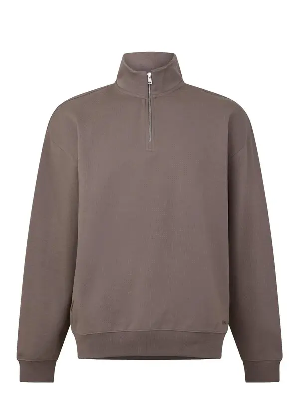 Hugo Boss Simple Knitted Sweater - Gray