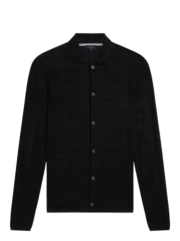 Balmain Lapel Shirt - Black