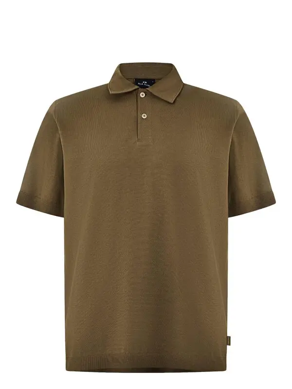 Paul Smith Short Sleeve Knitted Polo Shirt - No