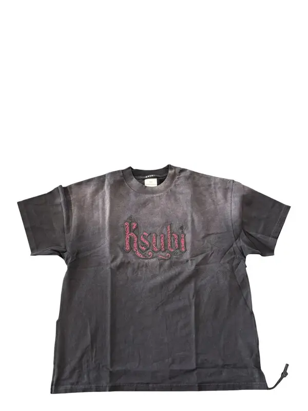 Ksubi Embroidered Logo T-shirt - Grey