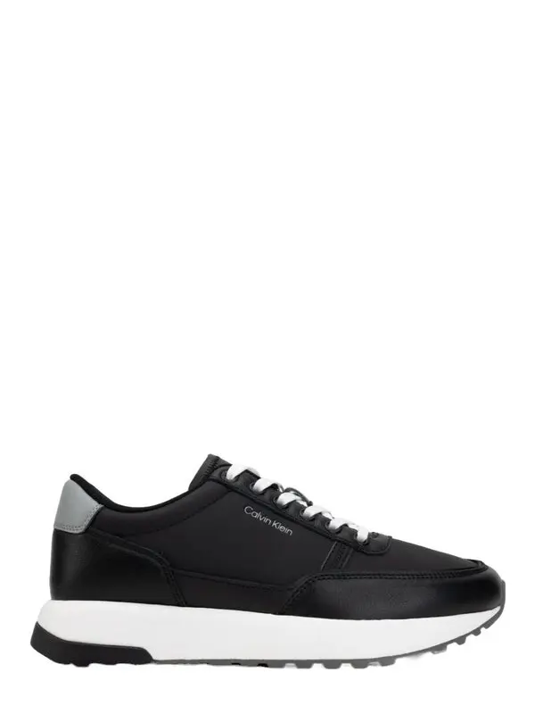 Calvin Klein Lace-up Low-top Sneakers - Black