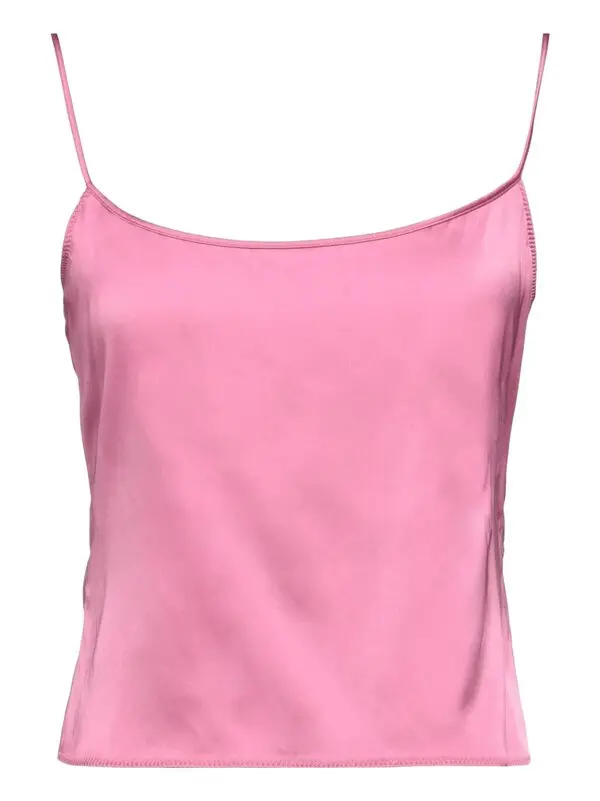 Jacquemus Solid-colored Satin Camisole - Pink
