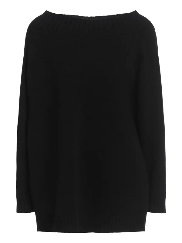 Max Mara Solid-color Wool Knitwear - Black