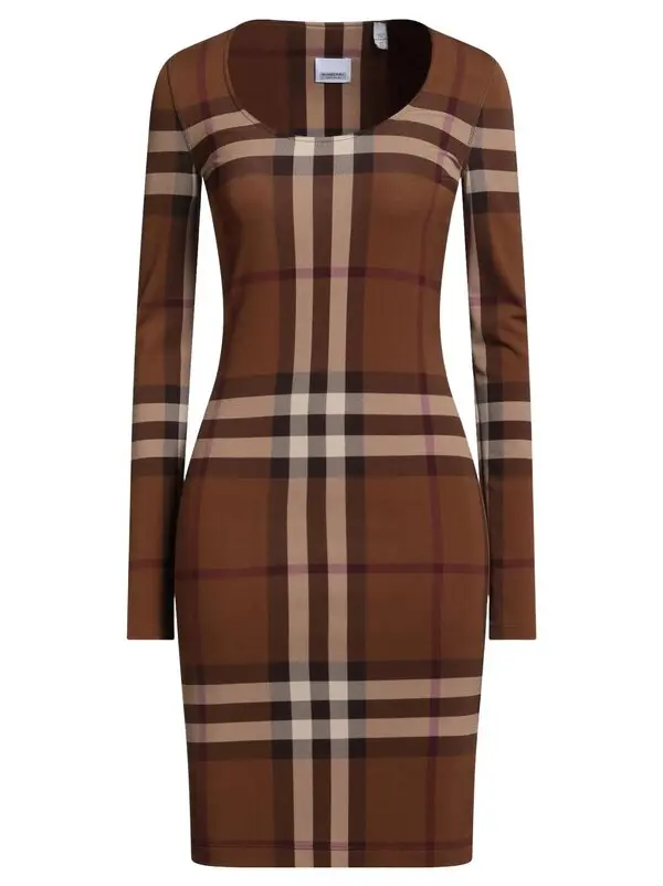 Burberry Slim-fit Dress - Brown