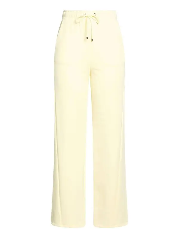 Max Mara Simple Sports Long Pants - Yellow