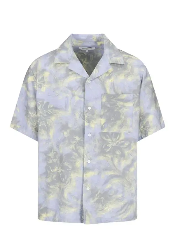 Maison Kitsuné Short-sleeve Printed Shirt - No