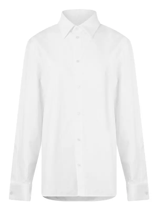 Saint Laurent Long Sleeve Plain Shirt - No