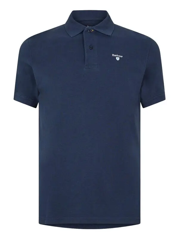 Barbour Cotton Polo Shirt - Blue
