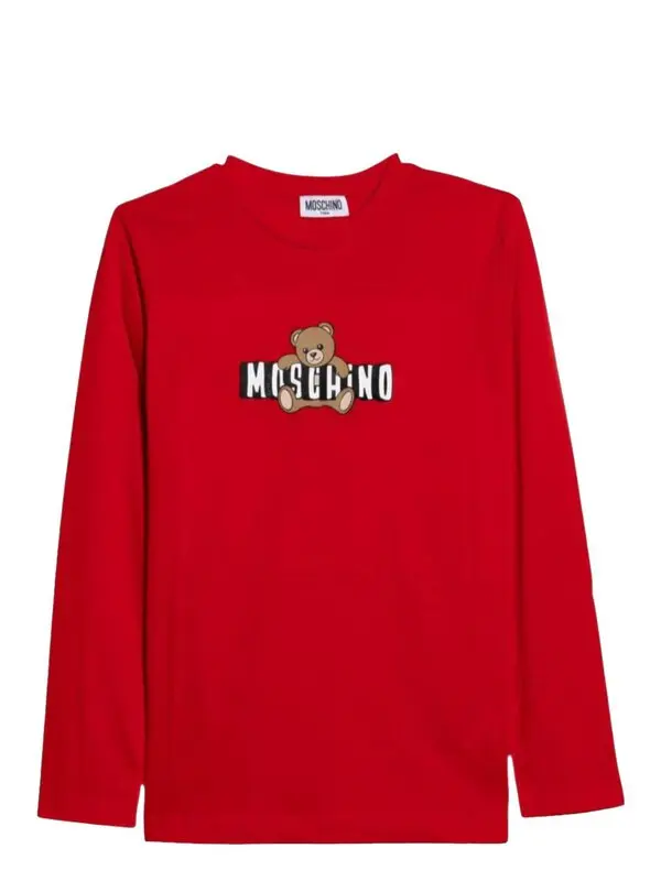 Moschino Long-sleeved T-shirt - Red