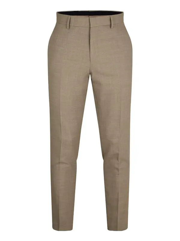 Hugo Boss Slim-fit Trousers - Brown