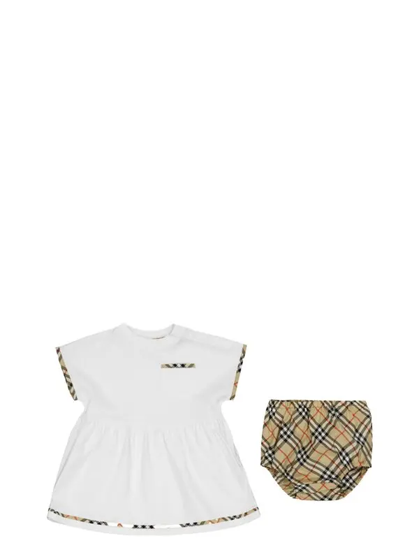 Burberry Cotton Baby Dress - No