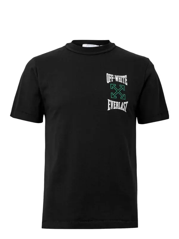 Off-White Everlast Ring Arrow Tee - Black
