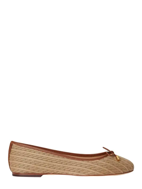 Ralph Lauren Flat Woven Shoes - Brown