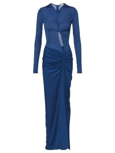 Christopher Esber Cutout Ruched Jersey Maxi Dress - No