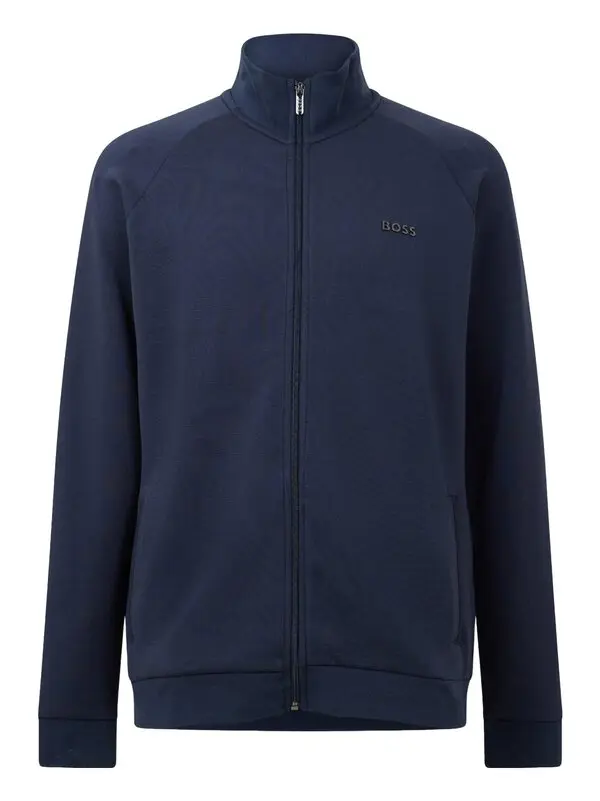 Hugo Boss Zip Sweat Jacket - Black