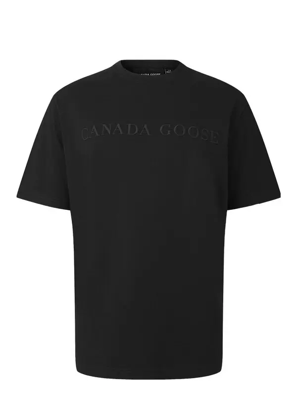 Canada Goose Crew Neck Short Sleeve T Shirt - No