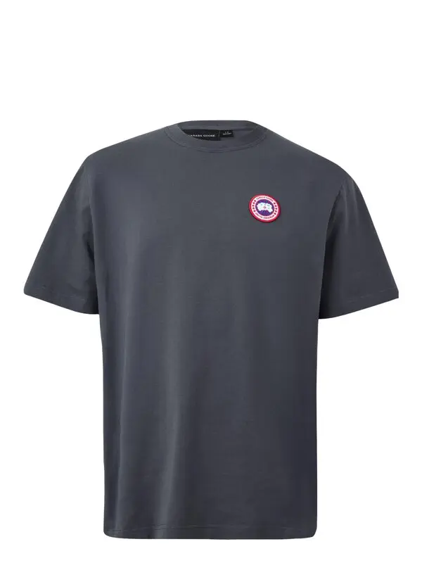Canada Goose Short Sleeve T Shirt - Black
