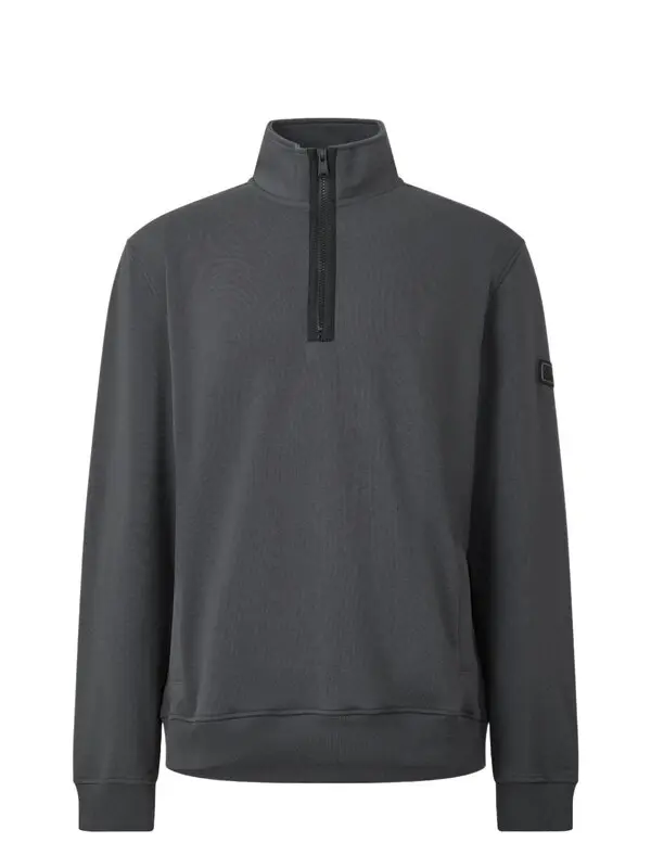 Barbour Quarter-zip Stand Collar Sweatshirt - No