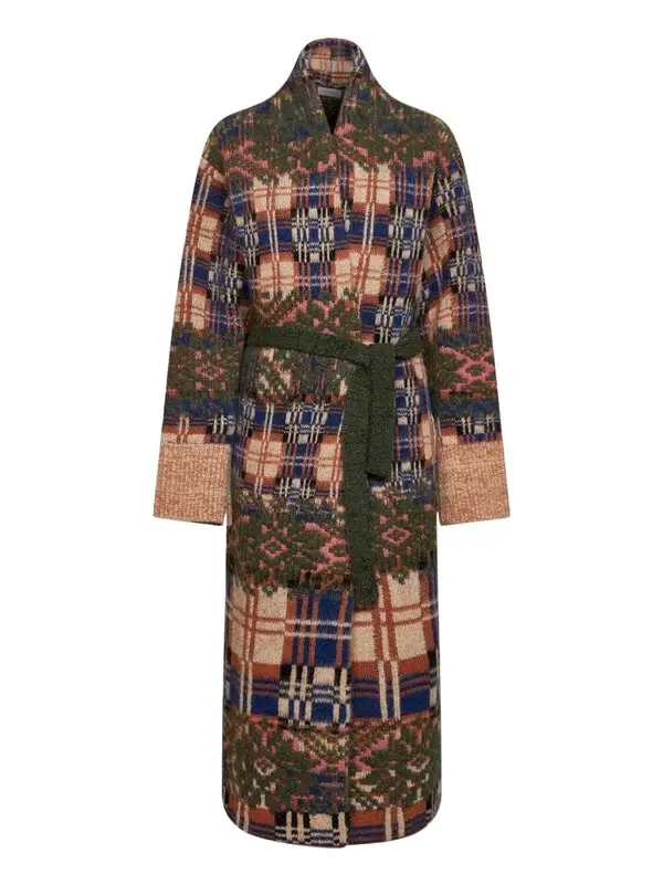 Dries Van Noten Long-sleeve Knit Cardigan - Multicolor