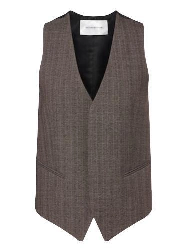 Victoria Beckham Pinstripe Vest - No