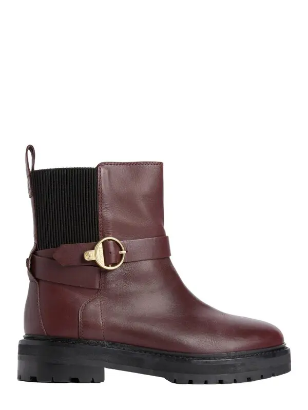 Barbour Leather Mid Calf Boot - No