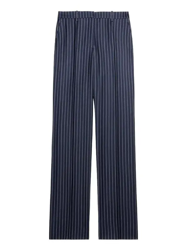 TOM FORD Striped Pants - Blue