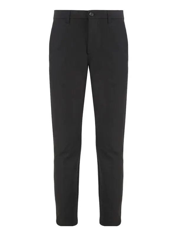 Hugo Boss Casual Pants With Belt Loops - Black