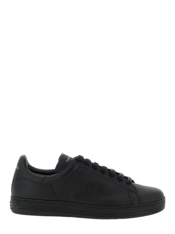 TOM FORD Warwick Lace-up Sneakers - Black