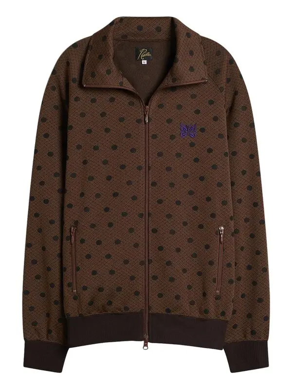 Needles Poly Jacquard Track Jacket - Polka Dot