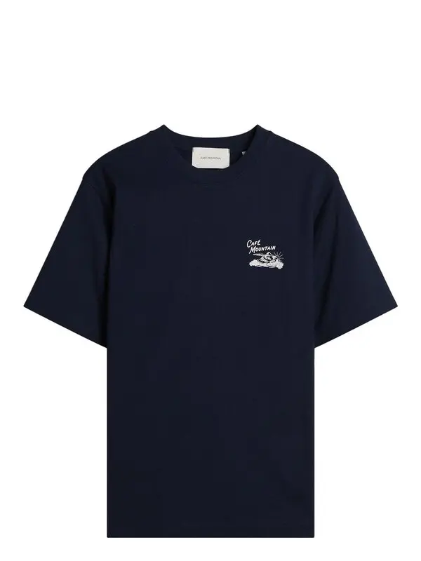 CAFÉ MOUNTAIN Legacy T-shirt - Navy