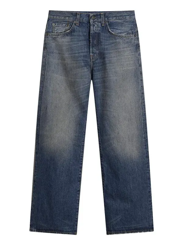 Acne Studios 2021f Bingo Jeans - Mid Blue