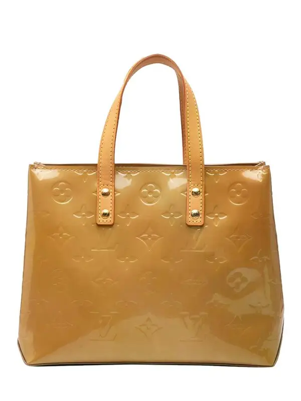 LOUIS VUITTON 2005 Monogram Vernis Reade Pm Handbag - Neutrals
