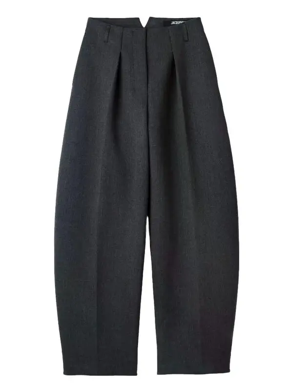 Jacquemus The Ovalo Pants - Grey