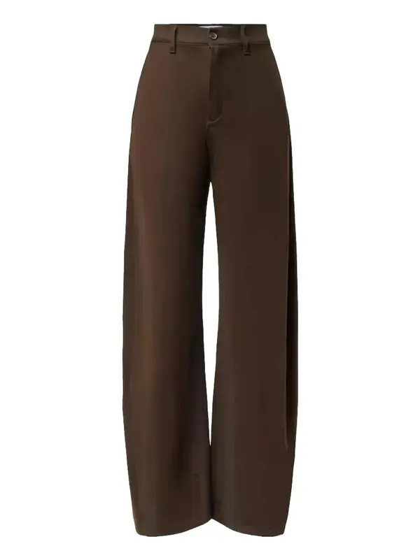 DRYKORN Receive Wide-leg Trousers - Brown