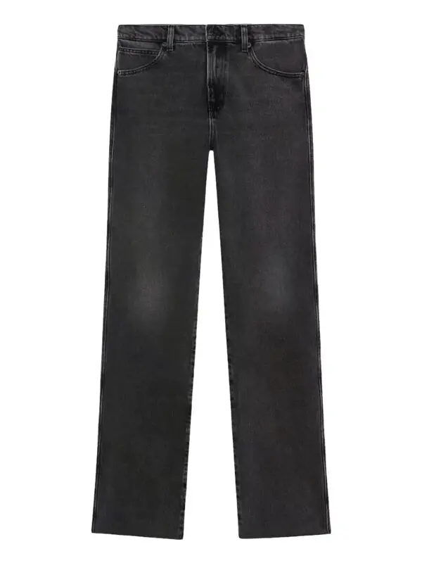 Guest In Residence Washed-effect Jeans - Grey